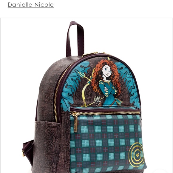 Danielle Nicole | Bags | Nwt Brave Merida Danielle Nicole Disney Mini ...